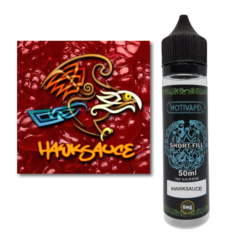 Hawk Sauce - Mount Baker Vapor (50ml Shortfill eliquid) – Motivape