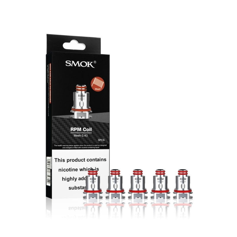 Smok RPM Coils Triple 0.6 Ohm (5 Pack) – Motivape